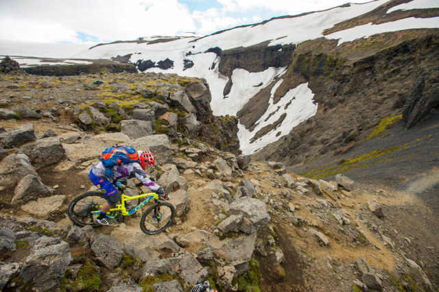 MTB riding in Iceland